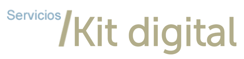 Ayudas kit digital - IdeasAmares